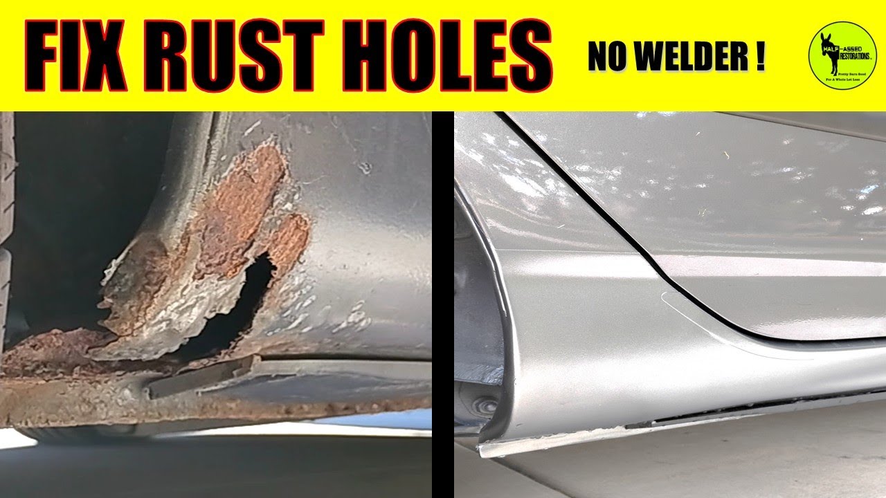 Fix Car Rust Holes Fast Without Welding or Riveting! - Drivezzy